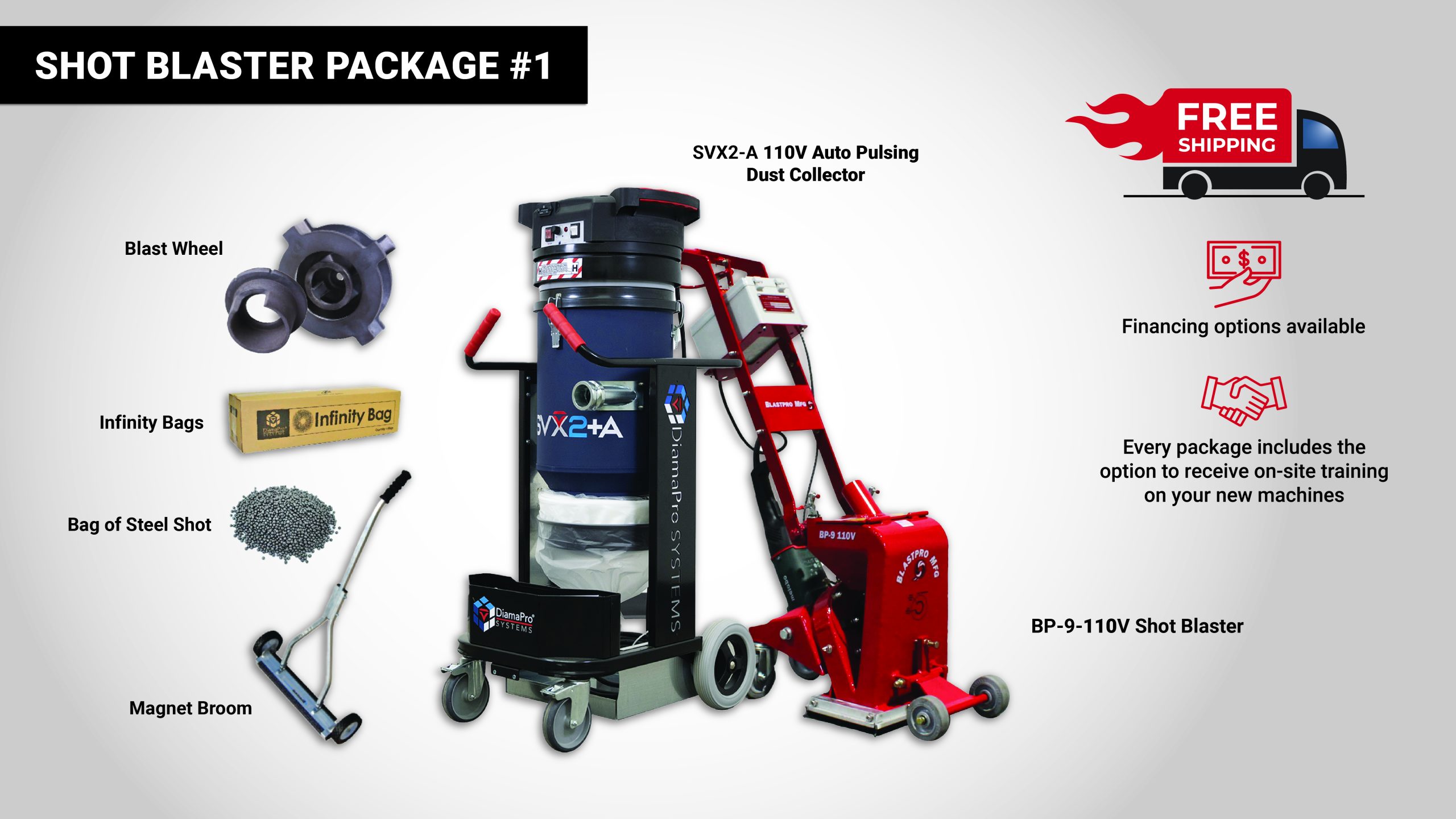 Leggari Shot Blaster Package – 1 – Leggari Products